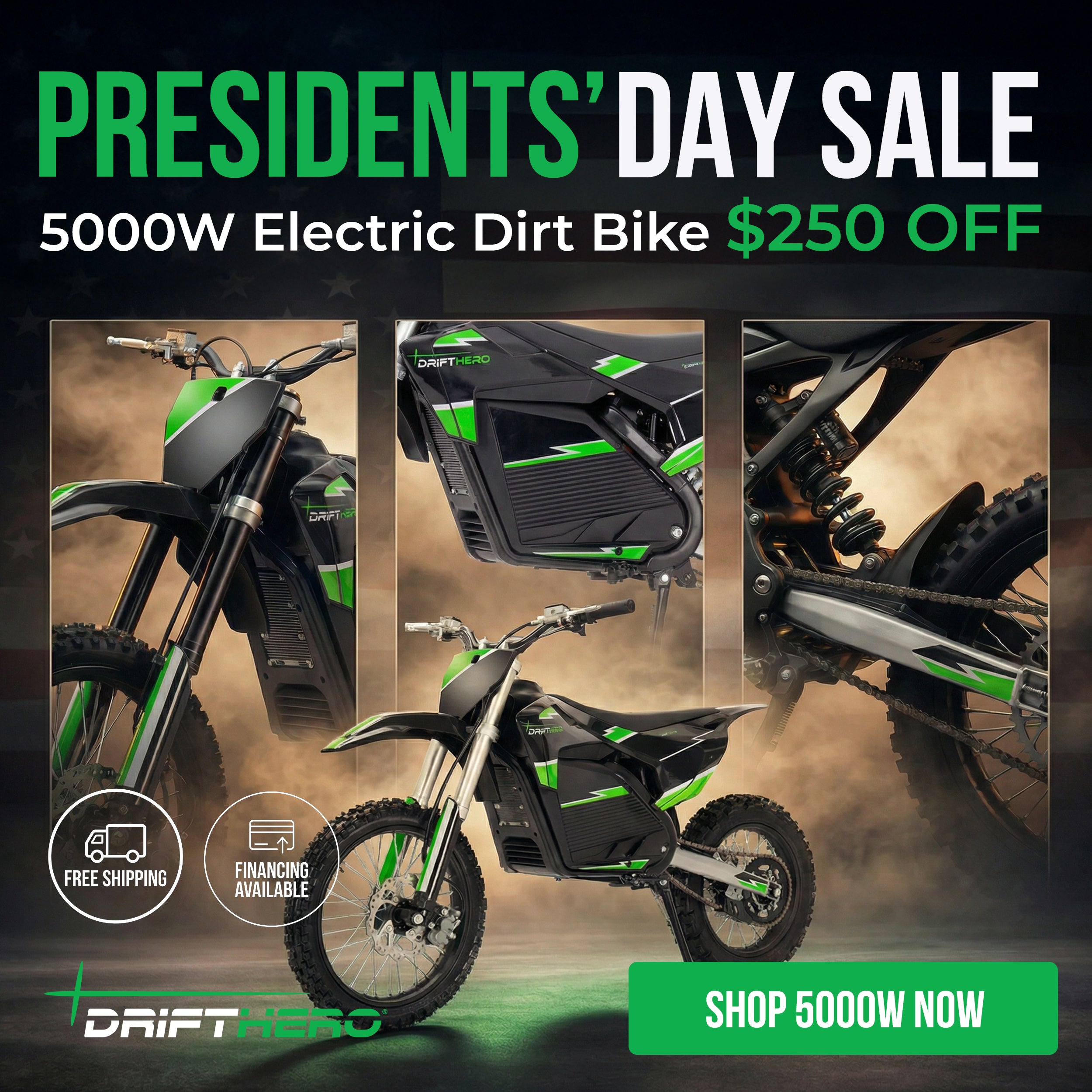 Drift Hero Mini Bikes for Sale Near Me - Electric Dirt Bikes